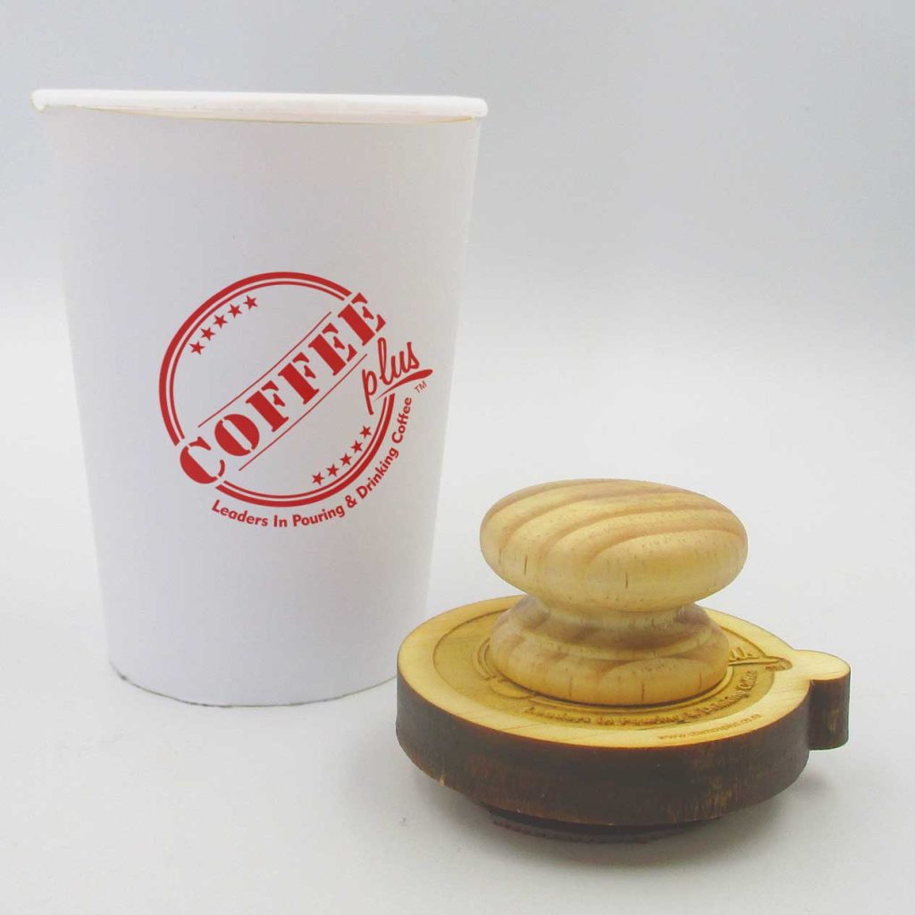 Coffee cup stamp - Stamps Plus
